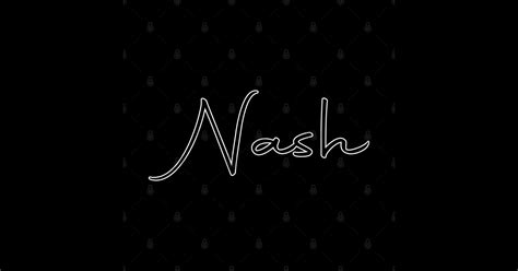 Autography Nash Name Label Autography Nash Name Label Sticker