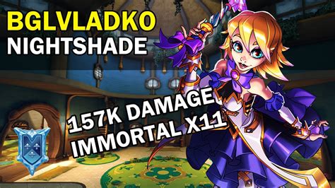 157k Damage Immortal X11 Bglvladko Willo Paladins Competitive Diamond