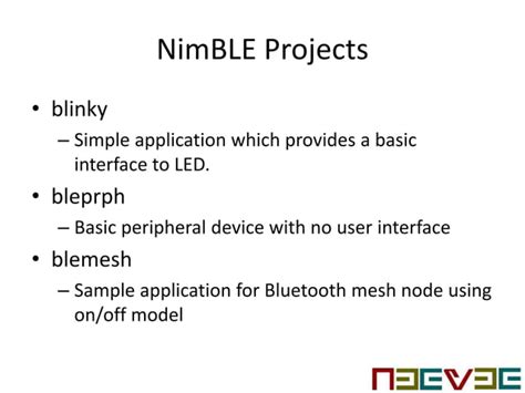 Introduction About Apache Mynewt Rtos Ppt