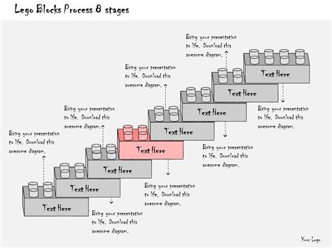 1013 Business Ppt Diagram Lego Blocks Process 8 Stages Powerpoint Template Powerpoint Design