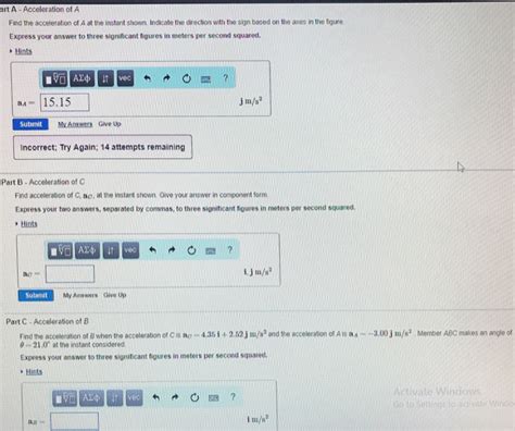Solved Relative Motion Analysis Acceleration Learning Goal Chegg