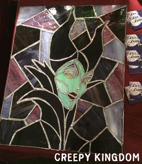 Maleficent Stained Glass By Lux Luna Glass Listen To Our Interview With