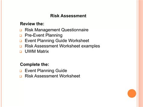 Risk Analysis Power Point Pptx