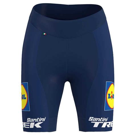 Santini Shorts Lidl Trek 2024 Bleu Bikeinn