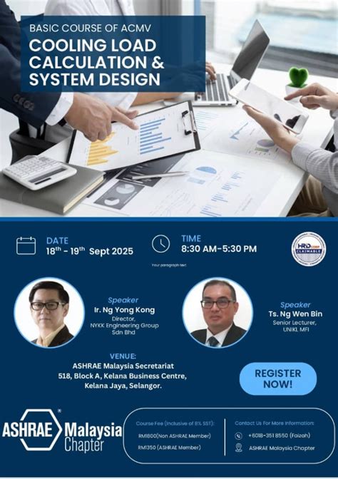 Cooling Load Calculation And System Design