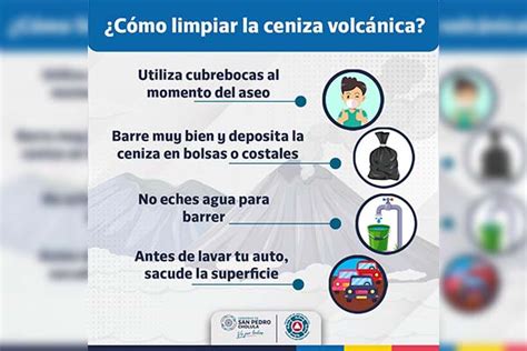 Gobierno de Cholula emite recomendaciones ante caída de ceniza