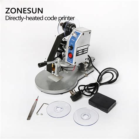 Zonesun Zsdy8 Date Coding Machine Printing Machine Manual Expiry Date