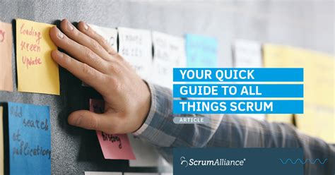 Your Quick Guide To All Things Scrum