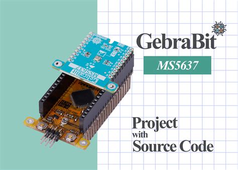 ms5637 sensor project with stm32f303 microcontroller gebrabit