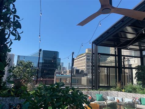 Moxy East Village Retractable Roof Manufactured By Roll A Coveramerica