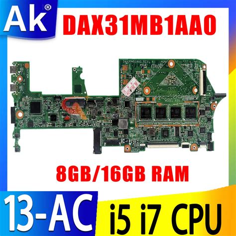 DAX31MB1AA0 DA0X31MBAF0 For HP Spectre X360 13 AC 13 W Laptop