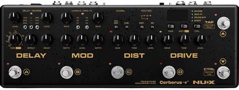 Nux Cerberus Multi Function Guitar Effect Pedal Ampmarket