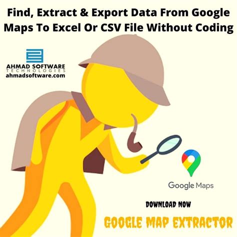 How Can I Extract Data From Google Maps Without Coding