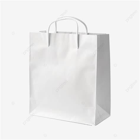 모형용 클리핑 패스를 사용하여 격리된 흰색 종이 가방 가방 하얀색 종이 Png 일러스트 및 이미지 에 대한 무료 다운로드 Pngtree