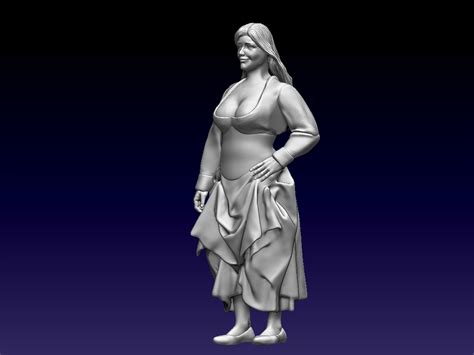 Stl File Woman 👩 Obj ・template To Download And 3d Print・cults