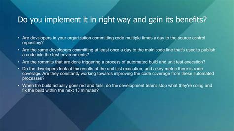 Continuous Integration Ppt