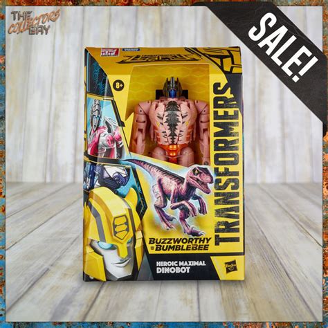 Hasbro Transformers Buzzworthy Bumblebee Heroic Maximal Dinobot