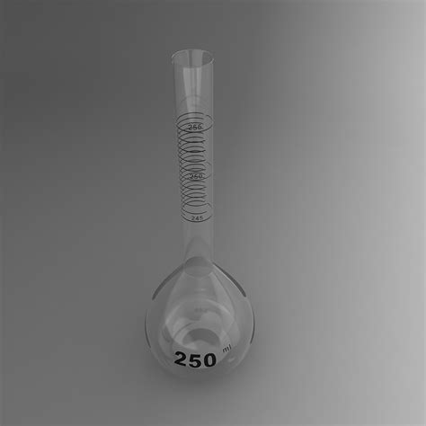 3d volumetric flask model