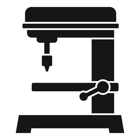 Automated Milling Machine Icon Simple Style 14684226 Vector Art At