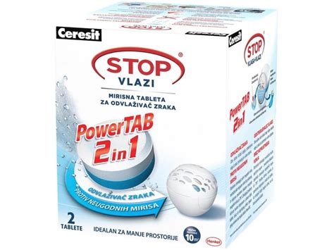 Henkel Ceresit Stop Vlaga Polnilo Power Tab 2v1 2 Tableti 300g 1575115