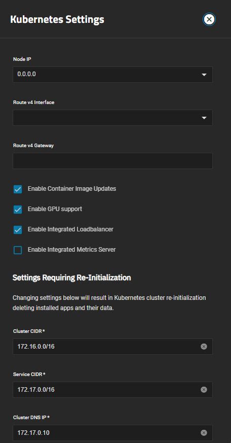 TrueNas Scale Gives Error Catalog S Information Is Disabled