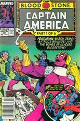 Captain America Newsstand Prices Captain America Series