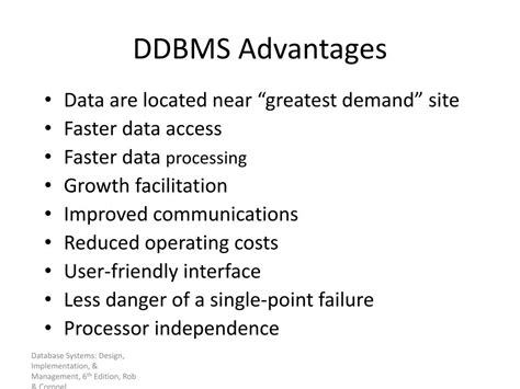 Ppt Distributed Database Management System Powerpoint Presentation