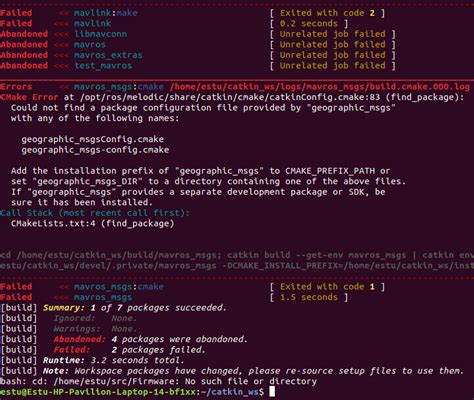 Failed To Install Px4 In Ros · Issue 15064 · Px4px4 Autopilot · Github