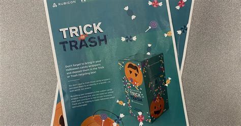 Trick Or Trash Eau Claire Business Collecting Candy Wrappers To