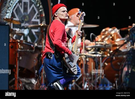 Carhaix France 17th July 2023 Red Hot Chili Peppers Performing Live