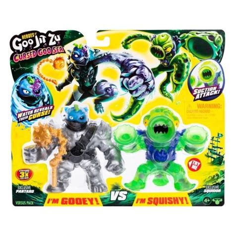 Jual Goo Jit Zu Cursed Goo Sea Pantaro Vs Squidor Playset Shopee