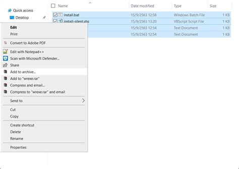 การสร้าง Exe สำหรับ Execute Batch File โดยใช้ Winrar By Best