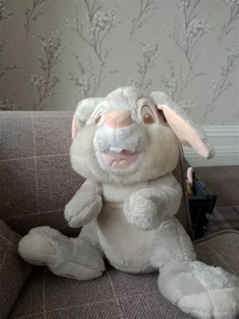 Disney Store Stamped 12” Thumper Bambi Plush Soft Cuddly Toy Exclusive