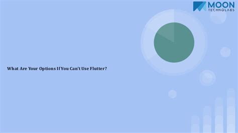 What Are Your Options If You Cant Use Flutterpdf Programming Languages Computing