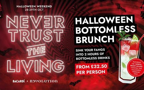 Halloween Bottomless Brunch Visit Derby