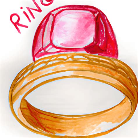 Magical Inscribed Ruby Ring Of King Solomon · Creative Fabrica
