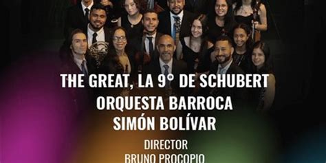 Caracas Le Maestro Bruno Procopio Dirige Lorquesta Barroca Simon