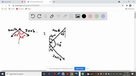 SOLVED For The Hook Support Shown Determine By Trigonometry The