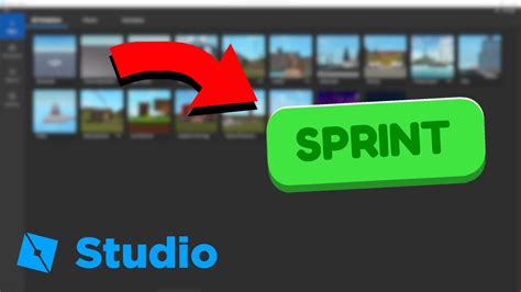 How To Make A SPRINT Button Roblox Studio Tutorial YouTube
