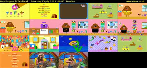 Hey Duggee Cbeebies 2023 07 15 0945