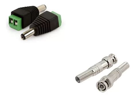 Kit Conector Bnc Mola Parafuso P Macho Borne Plug Mercadolivre
