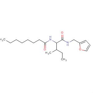 Octanamide N 1 2 Furanylmethyl Amino Carbonyl 2 Methylbutyl