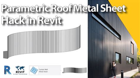 Parametric Metal Sheet Cladding Hack In Revit Tutorial Youtube