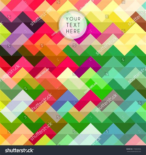 Colorful Zigzag Pattern Background Stock Vector Royalty Free Shutterstock