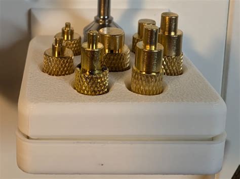 Heat Set Inserts Holder For Gridfinity By Paradox Makerworld