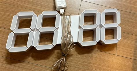 Led 숫자 시계 해룡면 디지털기기 당근 중고거래