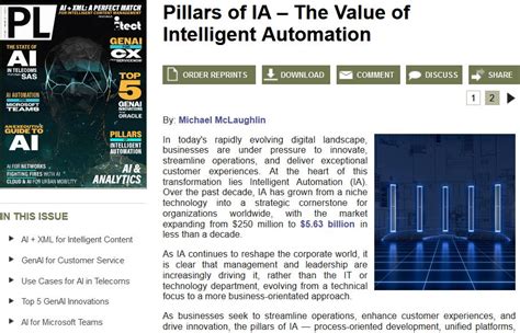 Ai Rpa Intelligentautomation Iaapplications Automation Pipeline Publishing L L C