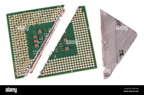 Broken Computer Processor With Critical Architecture Bug Shards Of Modern Cpu Cybersecurity