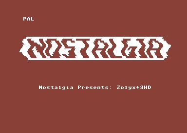 CSDb Zolyx 3HD By Nostalgia 2023