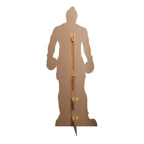 Figurine en carton taille réelle Mister T Catcheur Américain WWE Hauteur cm
